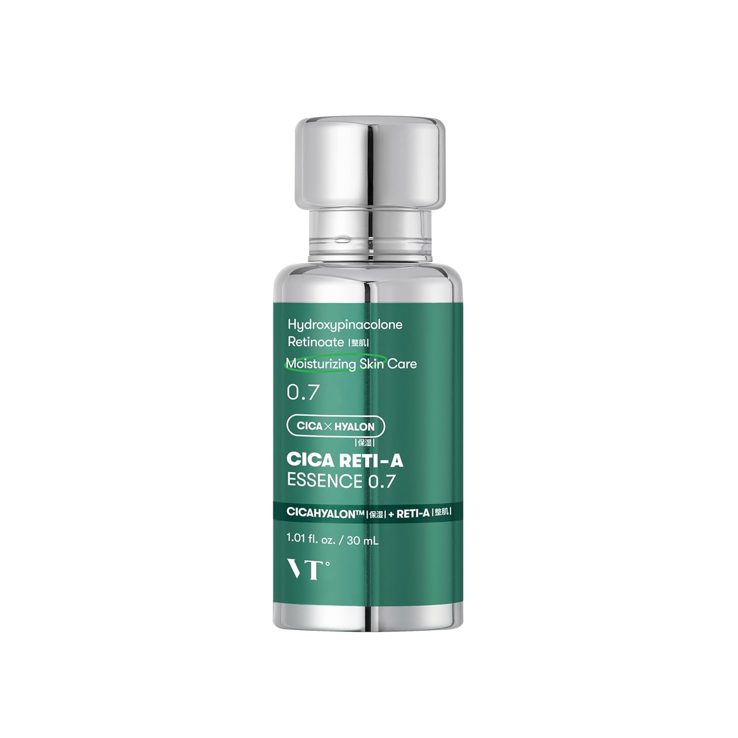 Amazon.com: VT COSMETICS Cica Reti-A 0.7 Essence Retinol Skin Care Korean Cosmetics Serum 1.01fl ...