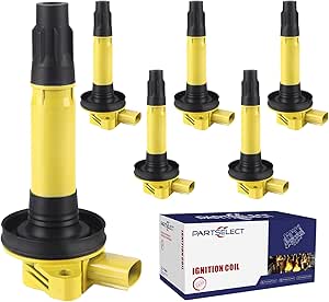 Amazon.com: Partselect 6PCS Ignition Coil Pack UF646 Replacement for Ford for F150 Expedition ...
