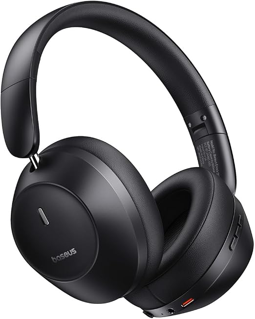 Amazon.com: Baseus Bluetooth Headphones Wireless with Powerful Bass ...