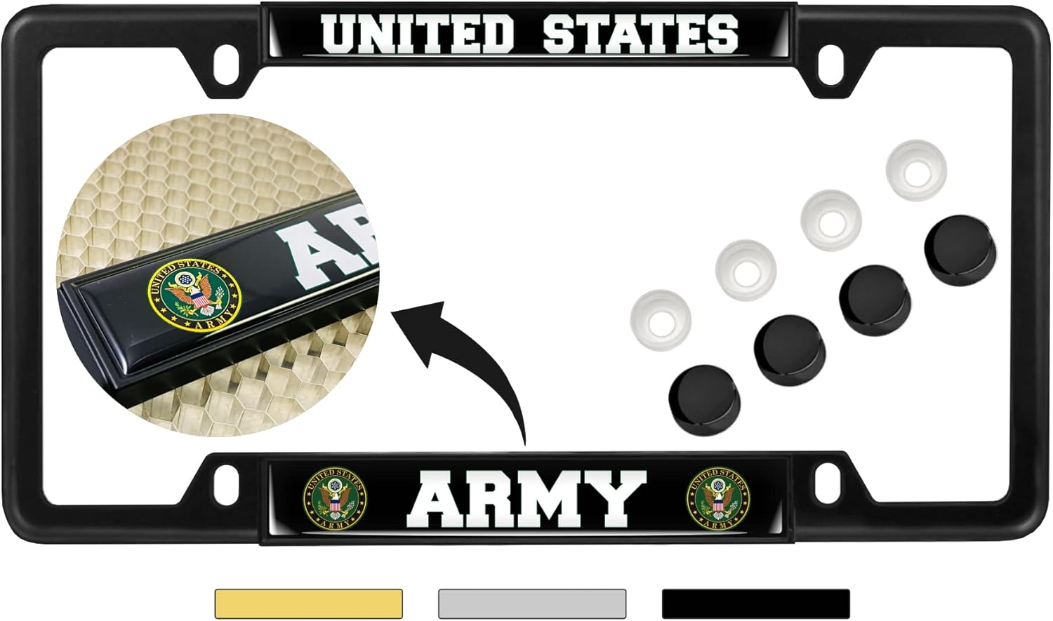 Amazon.com: [Officially Licensed Product] - United States Army Domed ...