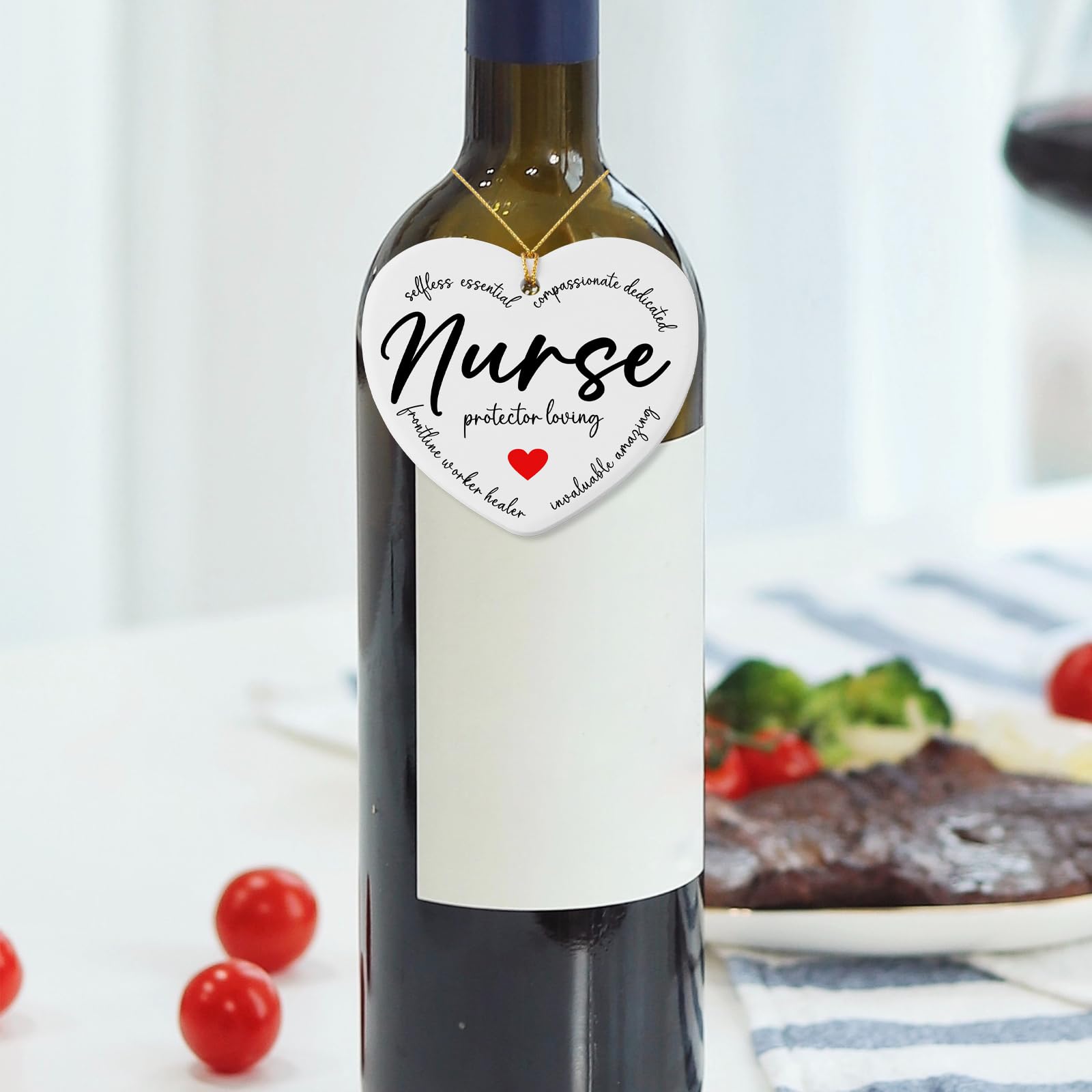 Snapklik.com : Nurse Appreciation Gift Ornament Keepsake Sign Heart ...