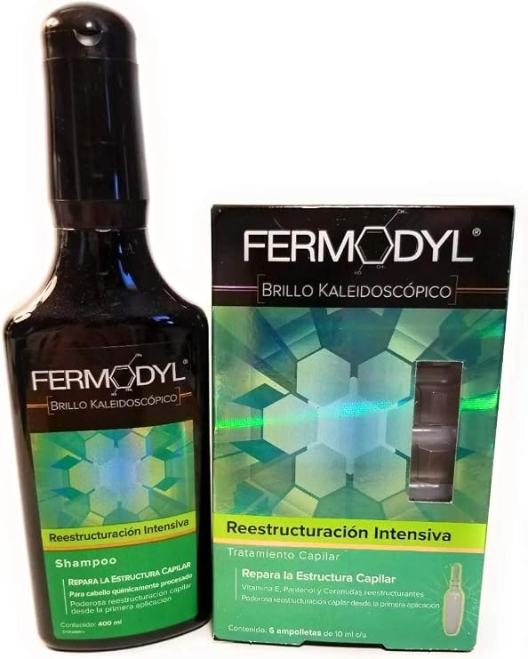 Fermodyl Reestructuracion Intensiva (6 ampolletas) y Shampoo by ...