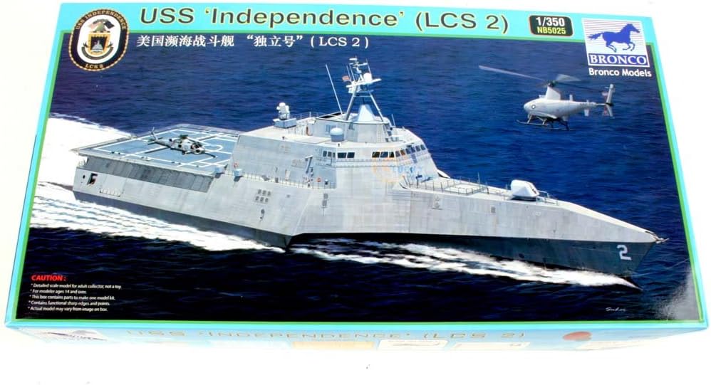 Bronco LCS-2 USS Independence Ship Model Kit : Amazon.ca: Home