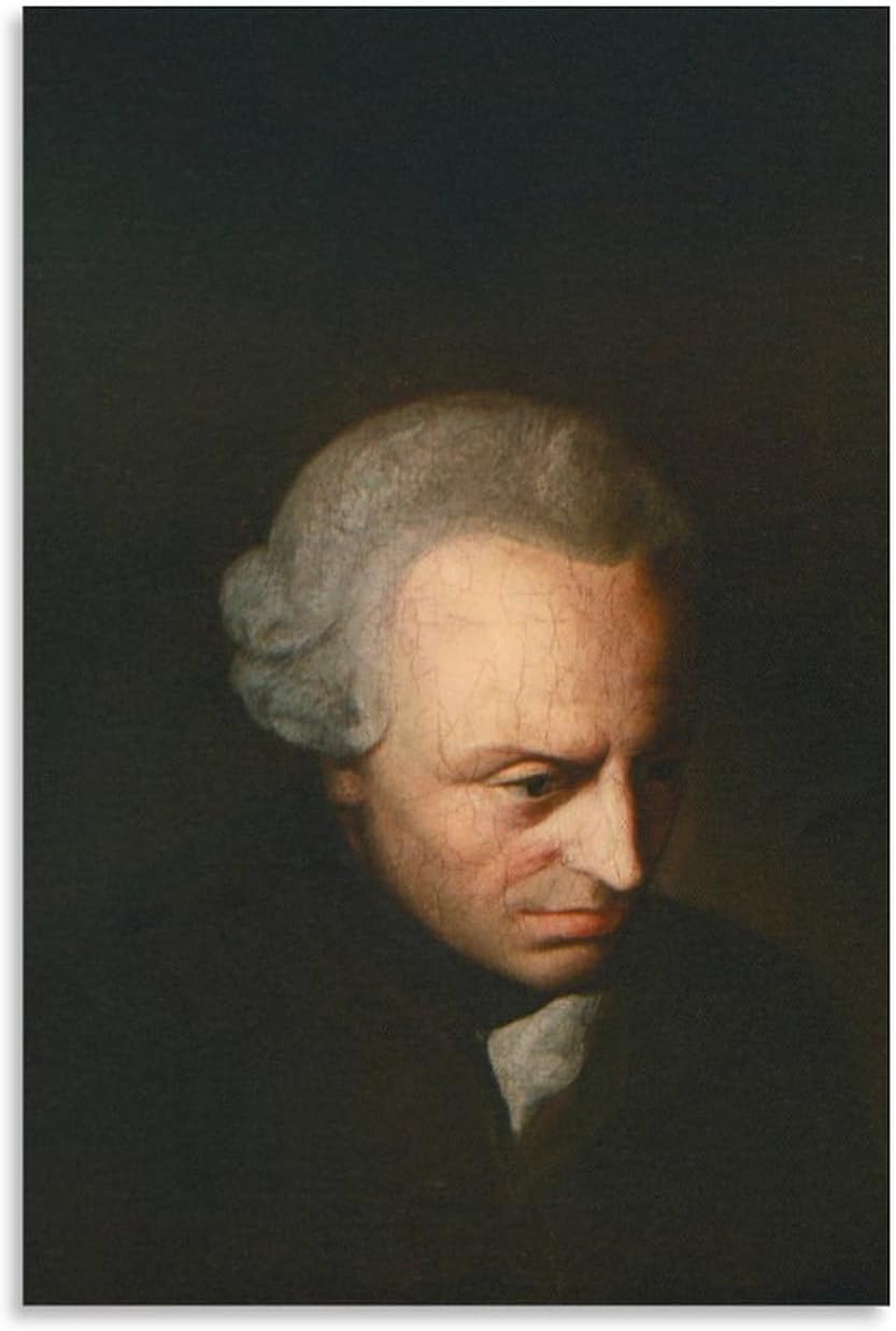 Amazon.com: Immanuel Kant Philosopher Poster Wall Art Poster Scroll ...