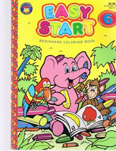 Easy Start 6 (Beginners Coloring Book): Playmore Waldman: 9781590600597 ...