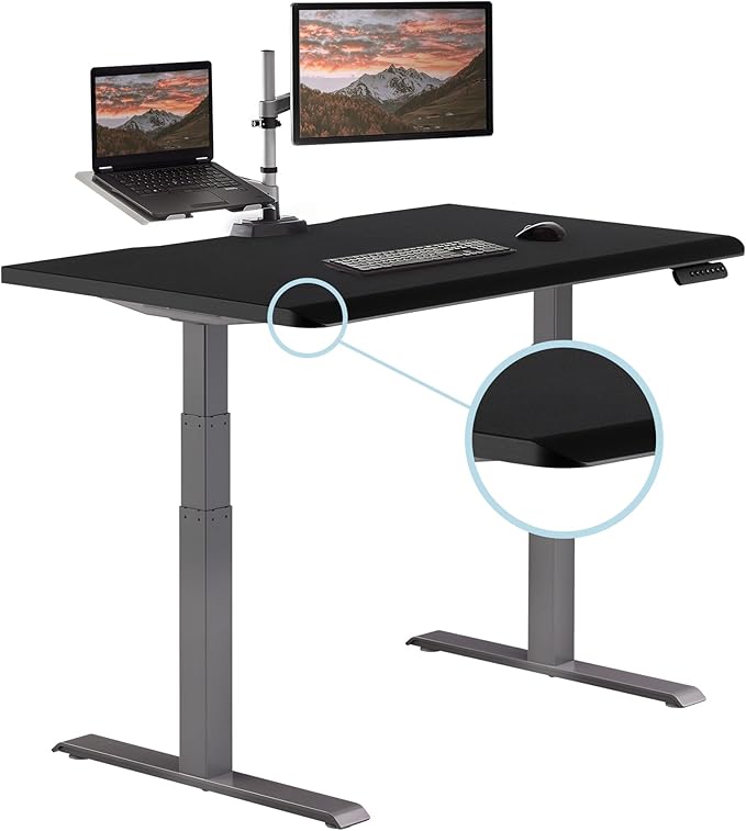 Amazon.com: Vari ComfortEdge Electric Height Adjustable Standing Desk ...