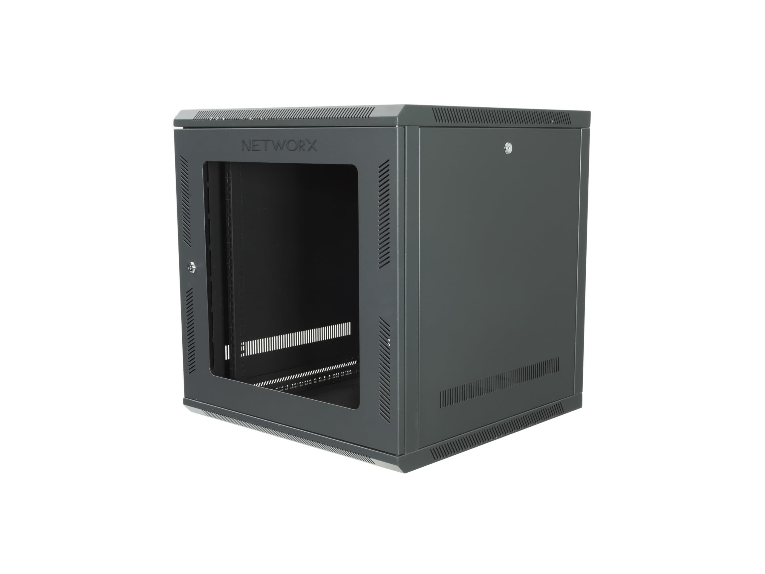 Amazon.com: Networx 12U Wall Mount Server Cabinet - 24 Inch Depth ...