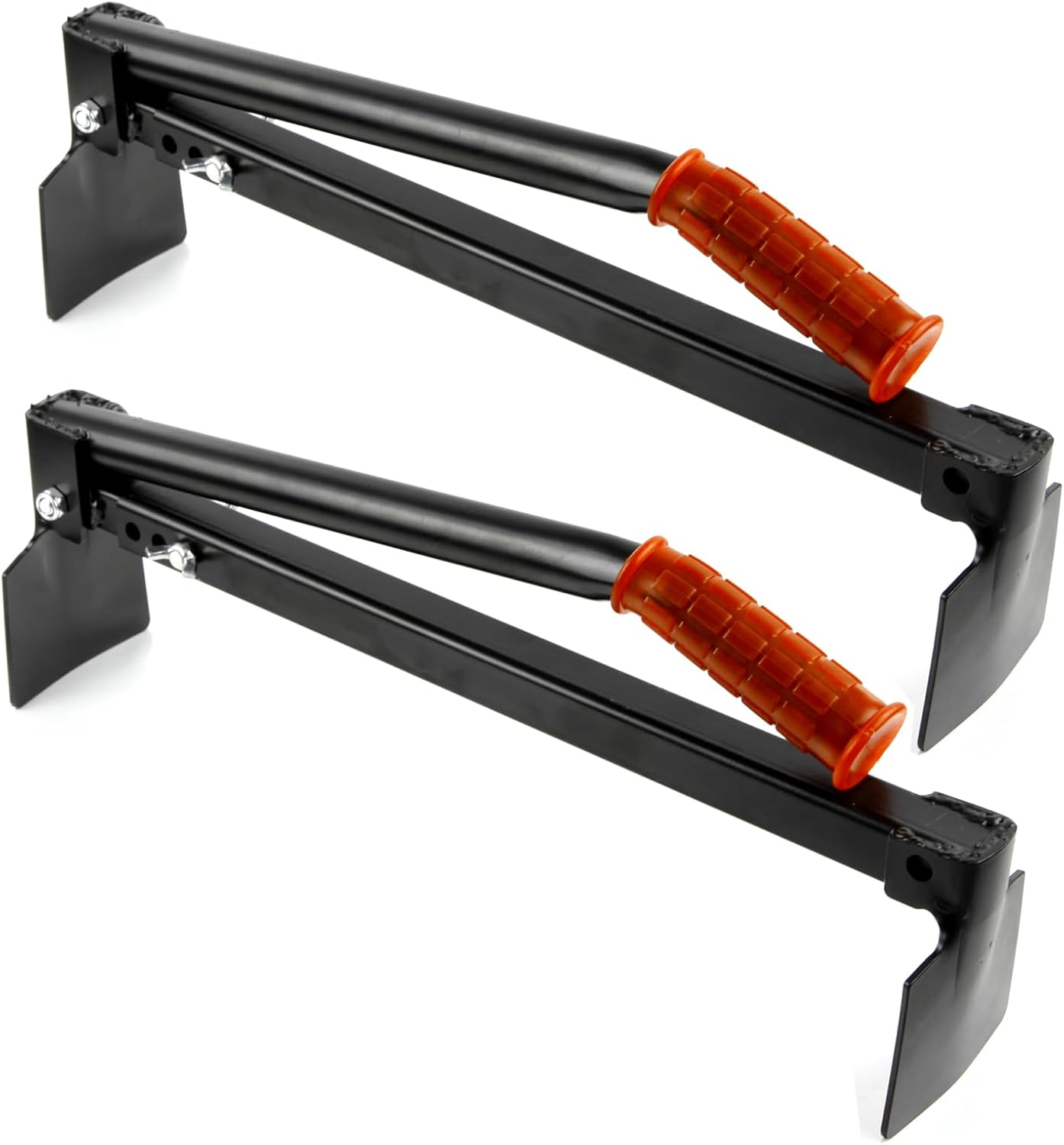 Set of 2 Adjustable Brick Tongs, Work Tools Brick Clamps Soft Handle ...