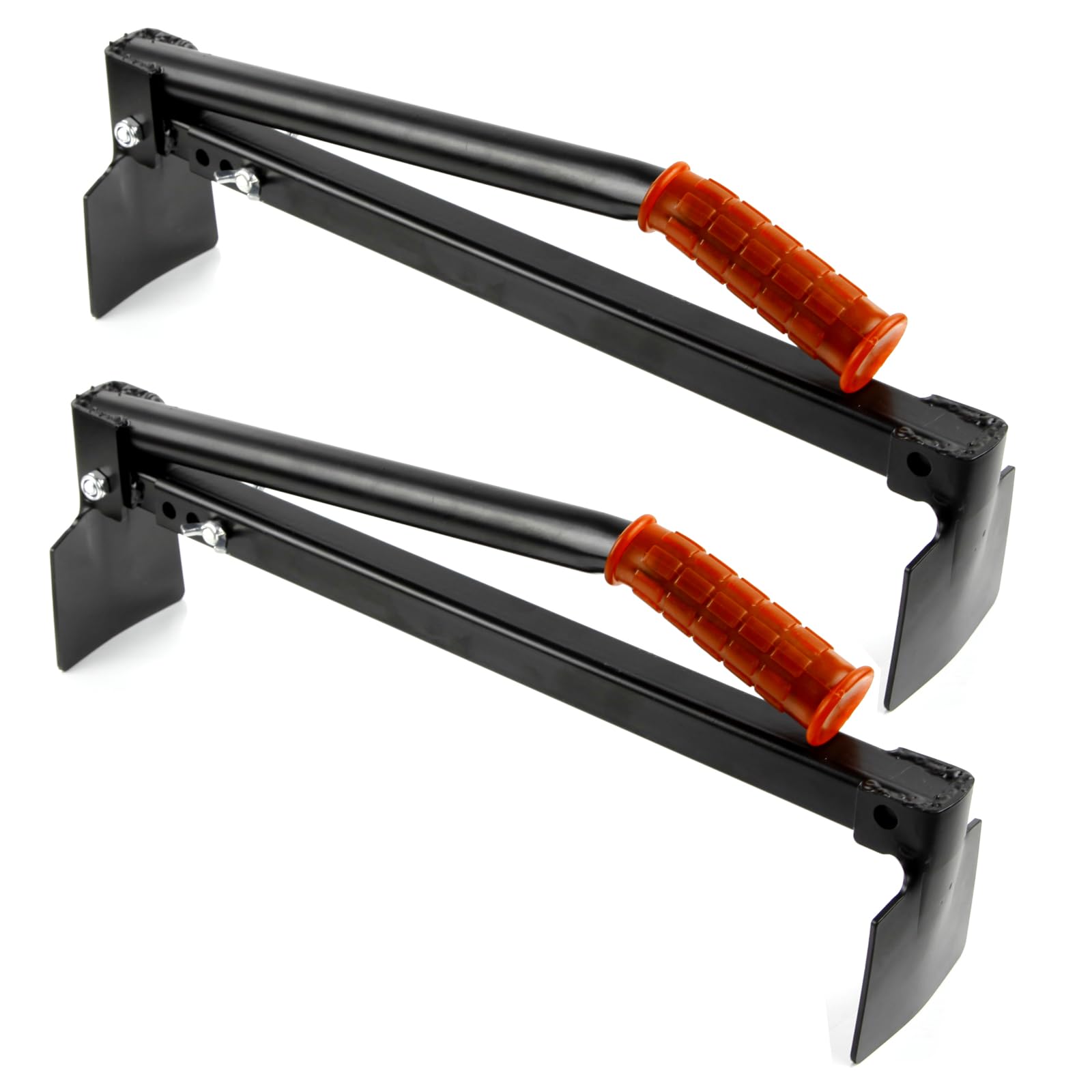 Set of 2 Adjustable Brick Tongs, Work Tools Brick Clamps Soft Handle ...