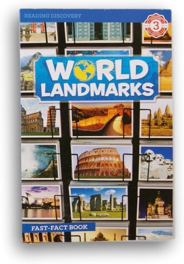 Amazon.com: Bendon Reading Discovery Book Level 3 - World Landmarks ...