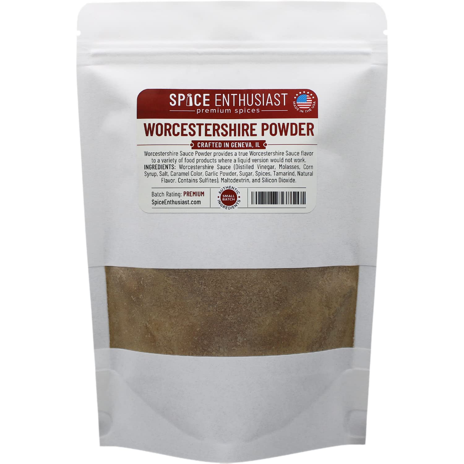 Amazon.com : Spice Enthusiast Worcestershire Sauce Powder - 1 lb ...