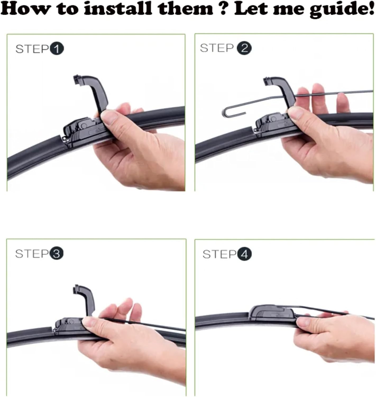 Wiper Front Wiper Blades For Chevrolet Epica 2006-2011 Windshield ...