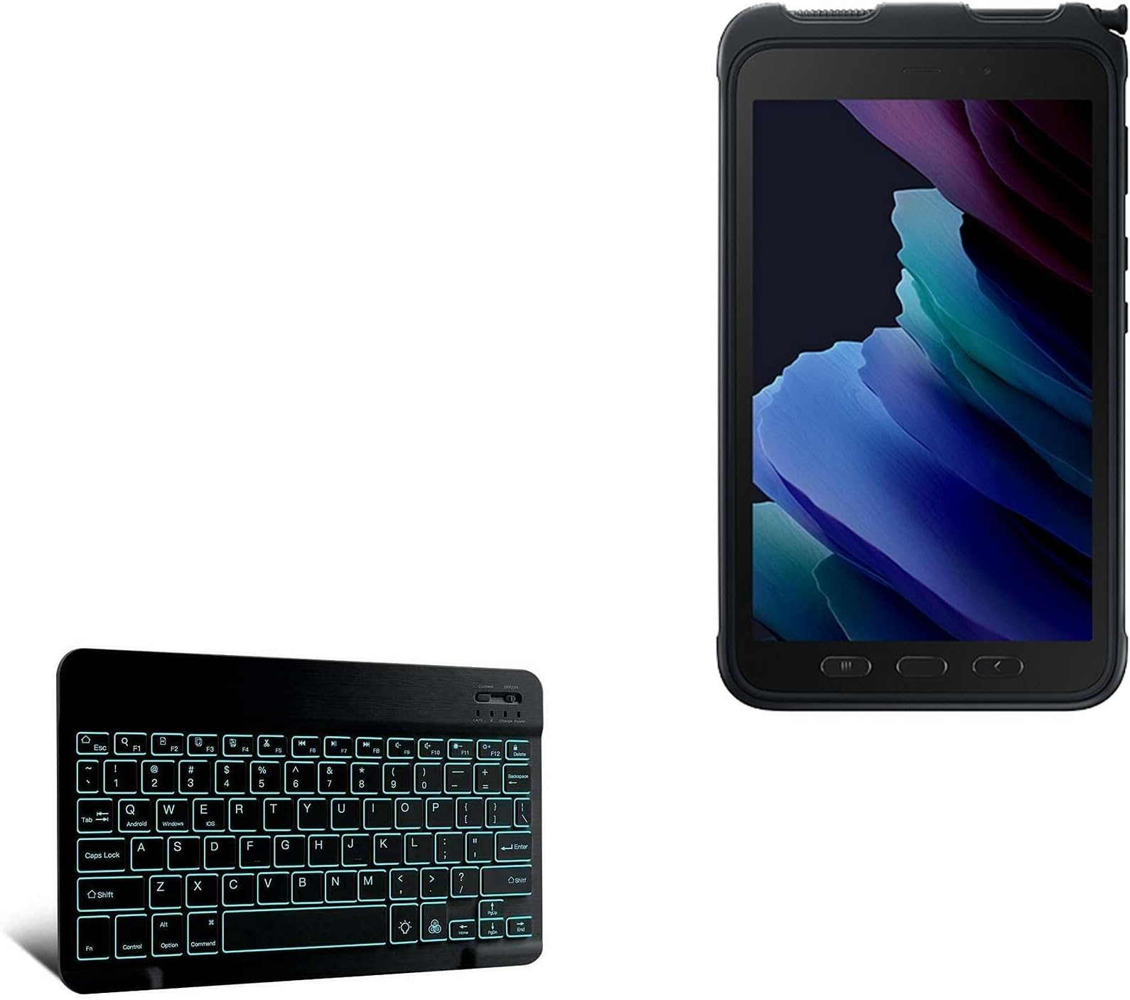 Amazon.com: BoxWave Keyboard Compatible with Samsung Galaxy Tab Active ...