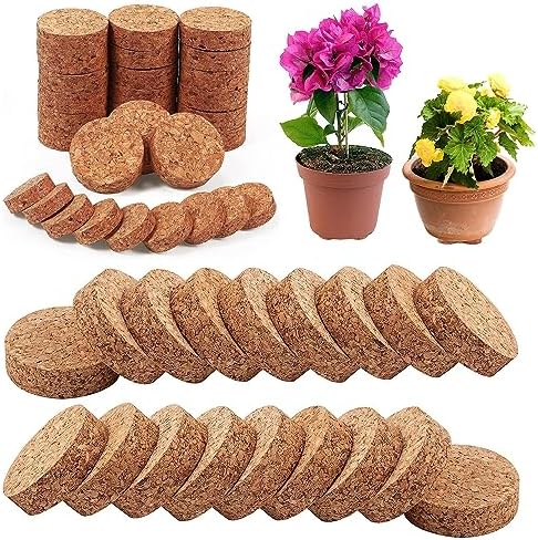 Amazon.com : RHBLME 80PCS Pot Feet for Outdoor Planters, 2 Inch Cork ...