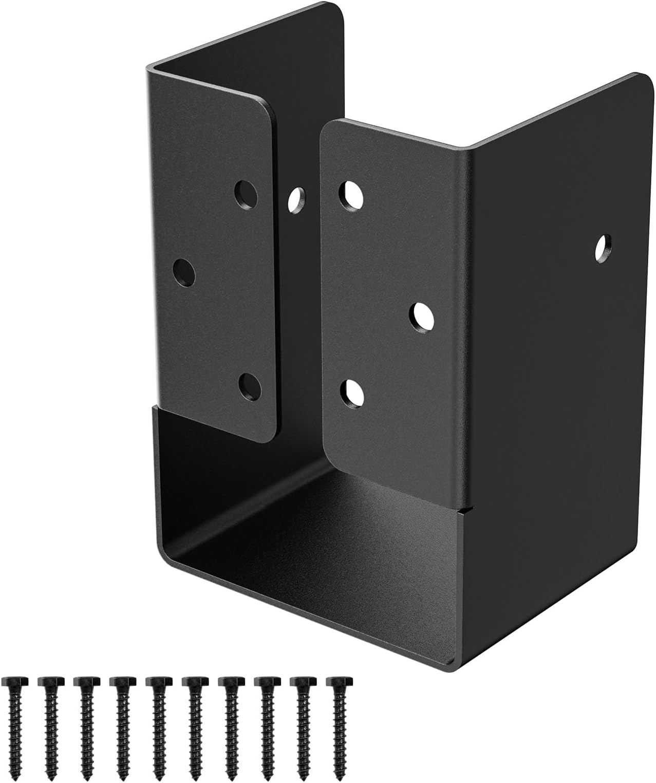 Amazon.com: 6 Pcs Hot Dip Al-Zn Face-Mount Joist Hanger for 4x6 Post ...