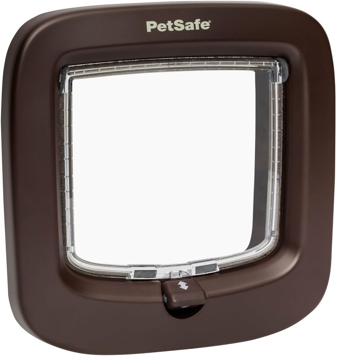 Manual Cat Flap - Brown : Amazon.co.uk: Pet Supplies