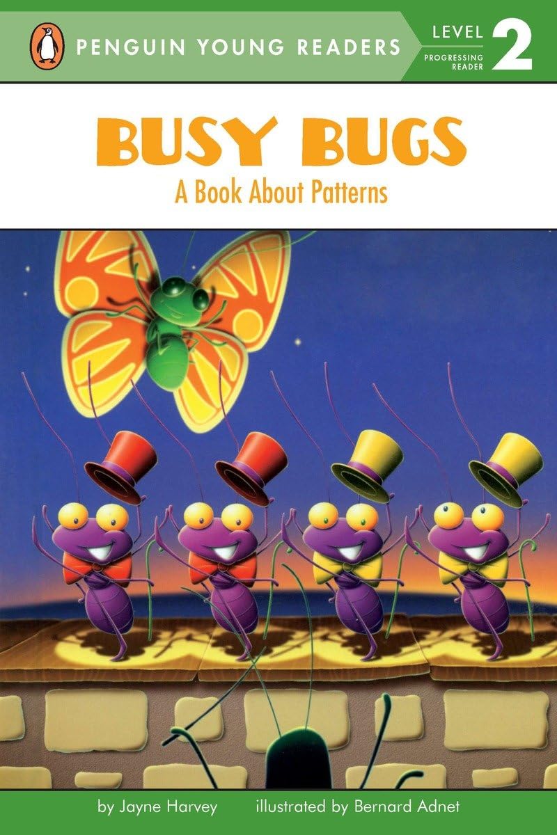 Amazon.com: Busy Bugs: A Book About Patterns (Penguin Young Readers ...