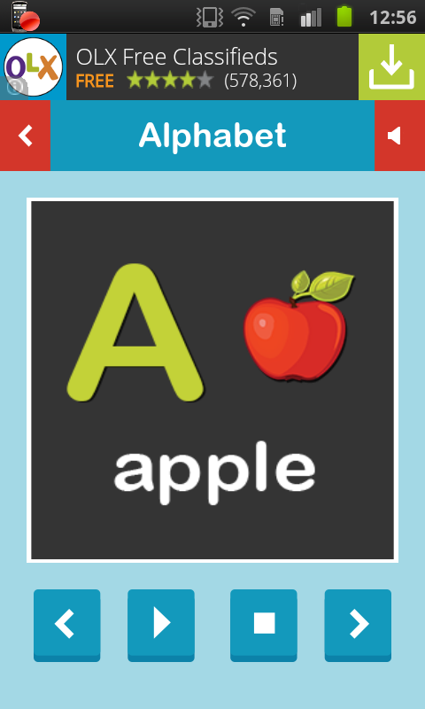 Alphabet for kids - App on Amazon Appstore