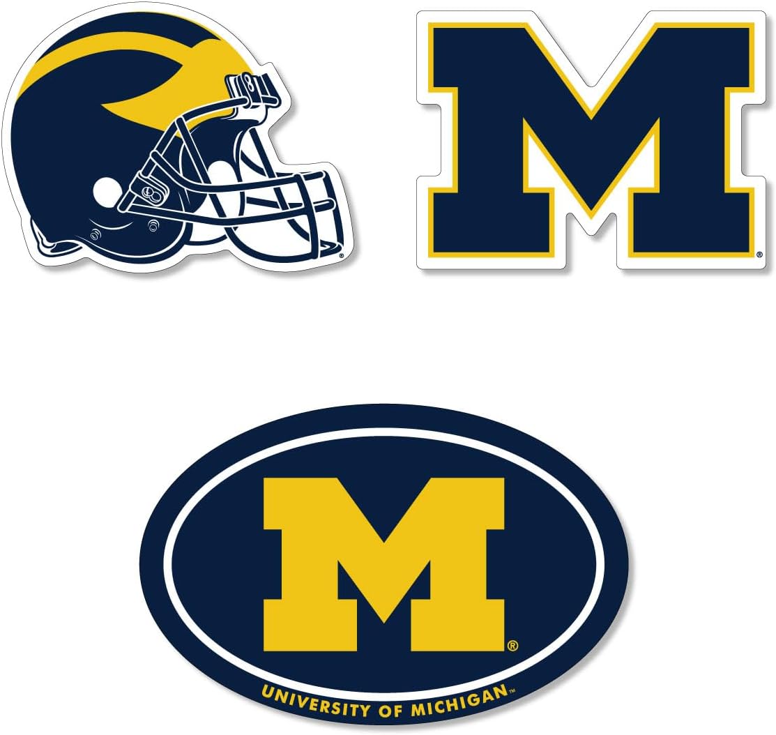 Amazon.com: SDS Design Associates, Inc. Michigan Wolverines Large Auto ...