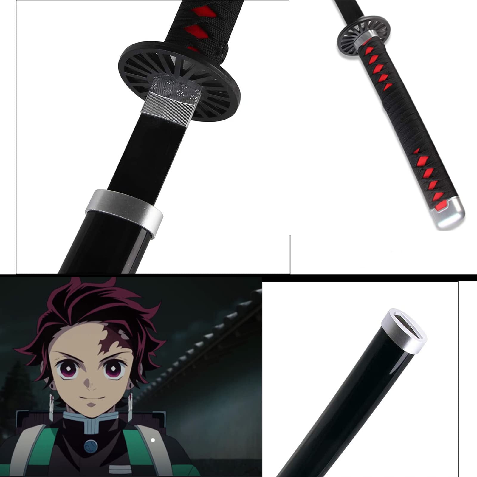 Buy Demon Slayer Anime Sword 41inch , Rengoku Sword /Tanjiro Sword ...