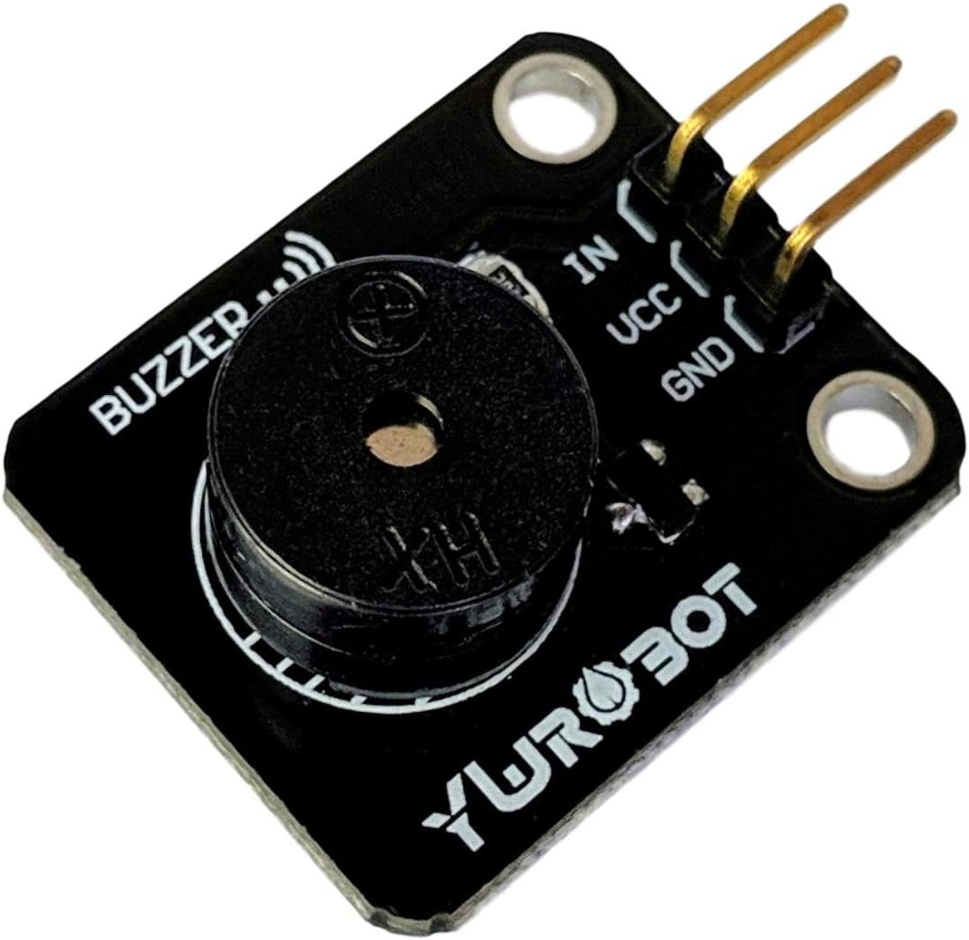 YwRobot Buzzer Module - 5V Passive Buzzer Music Speaker - Electronic ...
