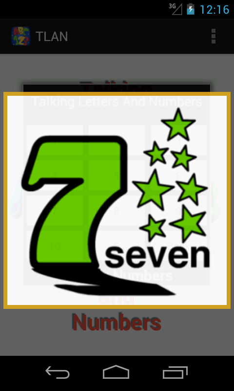Talking Letters and Numbers:Amazon.co.uk:Appstore for Android