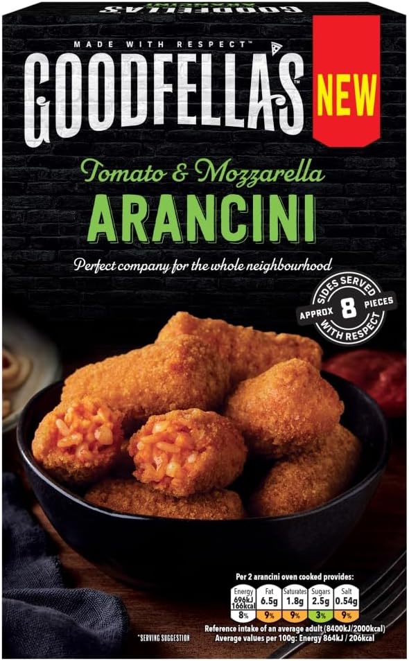 Goodfellas Tomato & Mozzarella Arancini 320g : Amazon.co.uk: Grocery