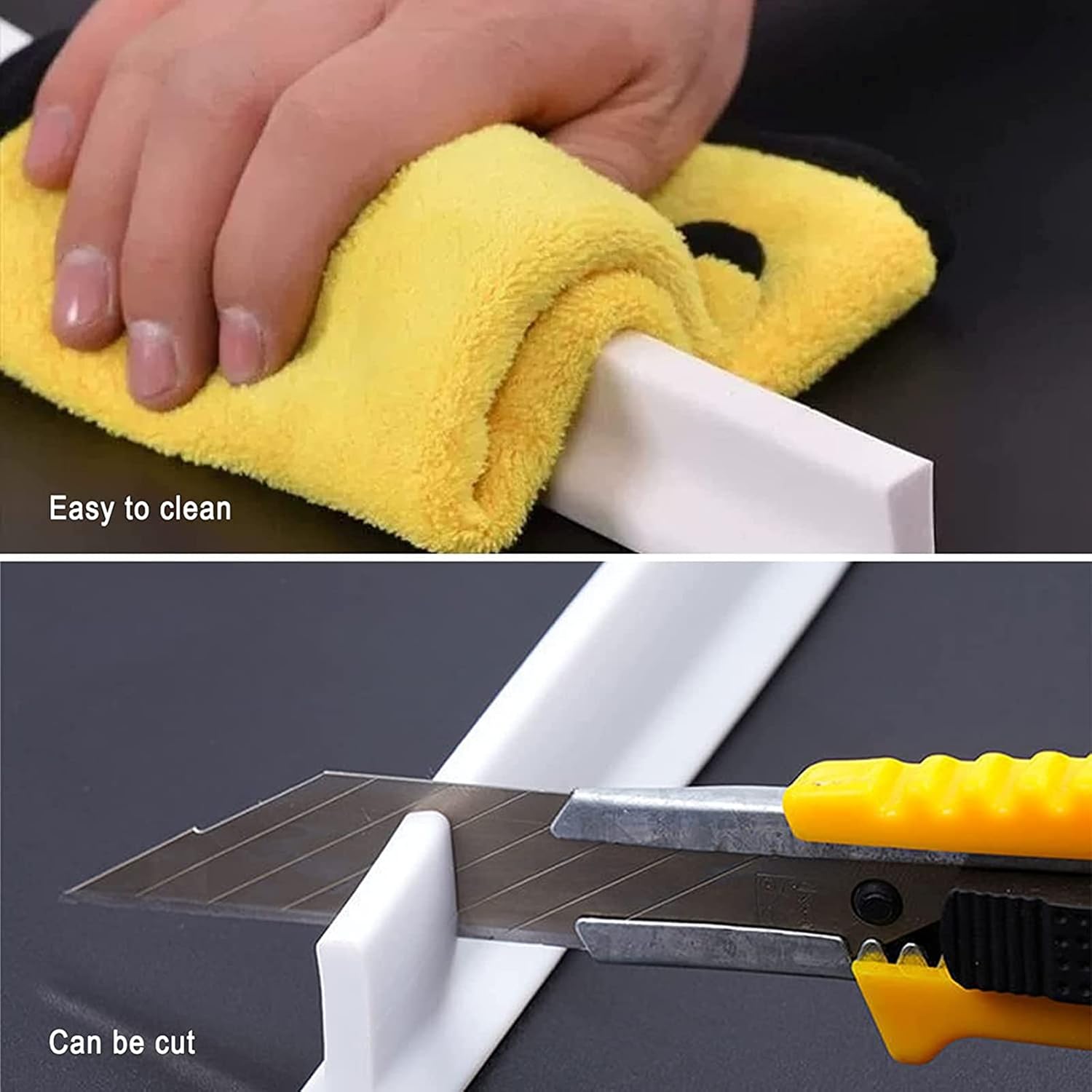 Flexible Silicone Water Blocking Strip – HOME ESSENTIALS