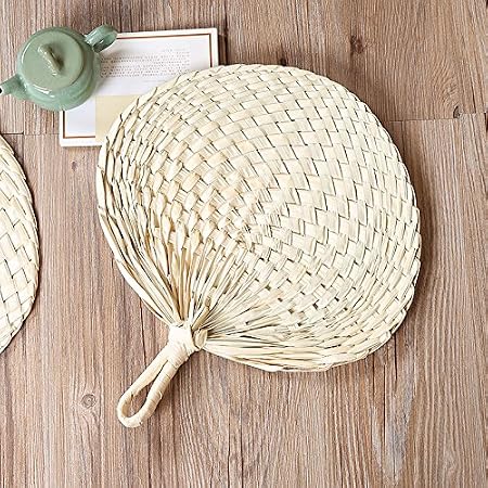 Amazon.com: Woven Hand Fan : Home & Kitchen
