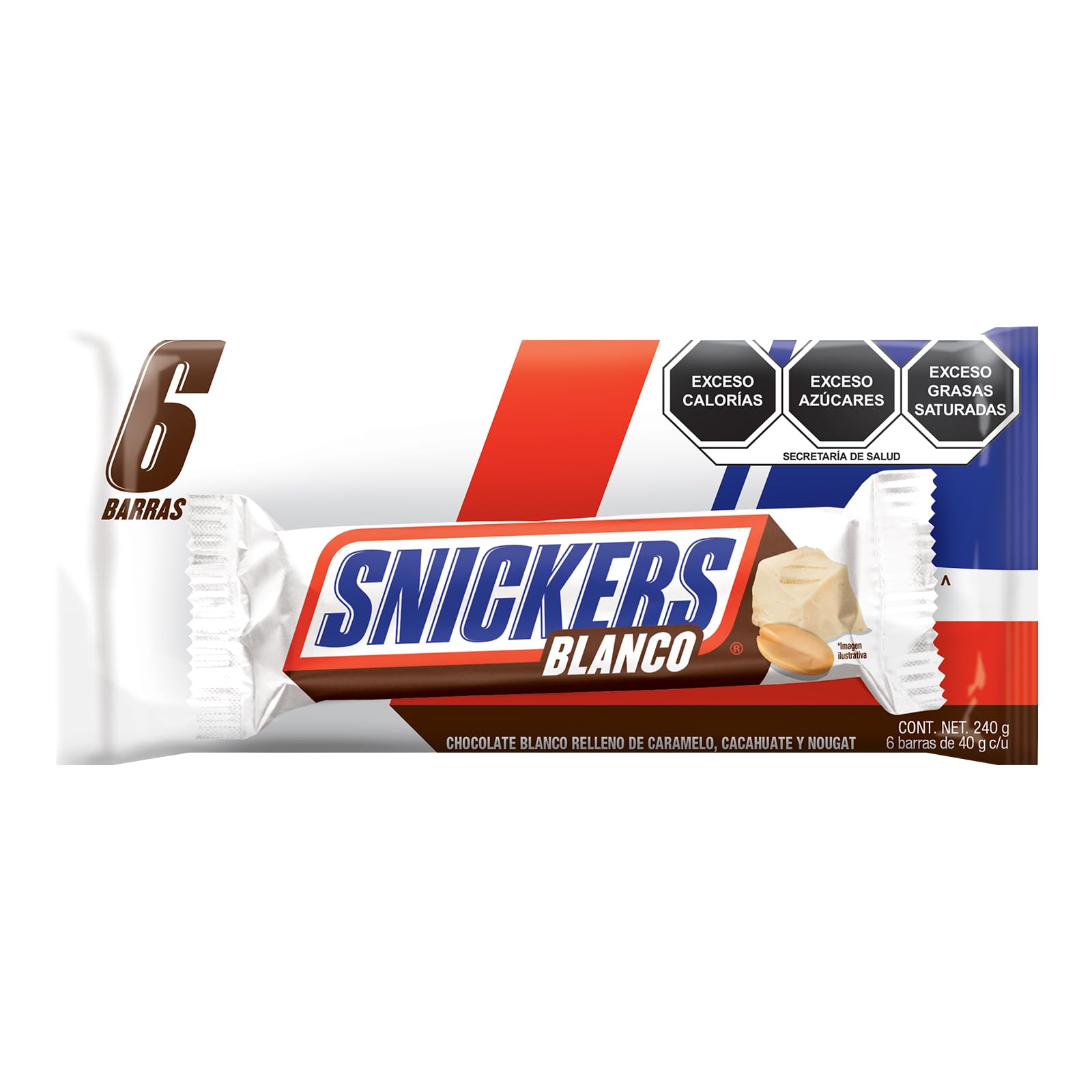 Snickers Datos Nutricionales Ingredientes