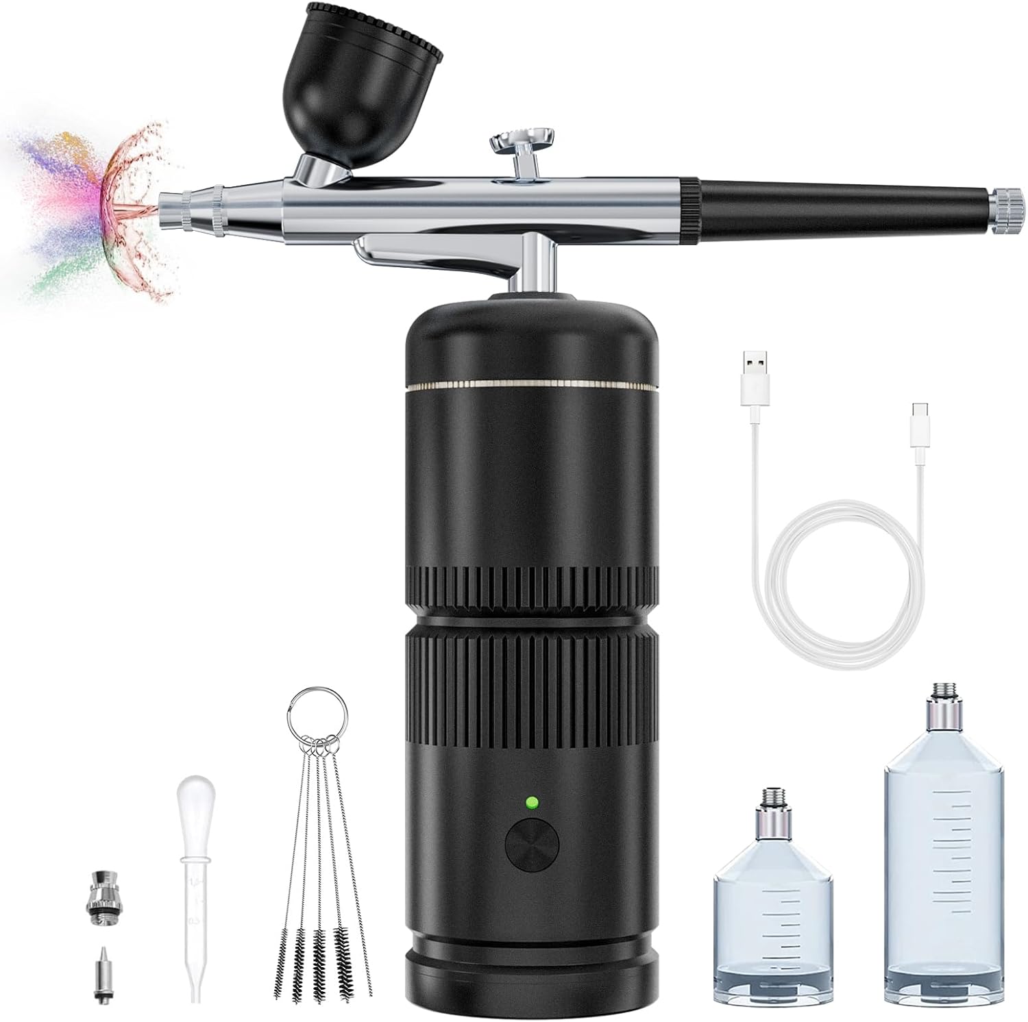 Amazon.com: Rexley Airbrush Kit - Auto Handheld Airbrush Rechargeable ...
