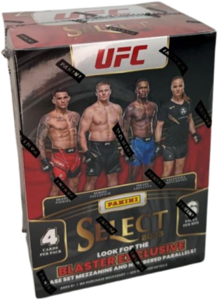 2023 Panini Select UFC Factory Sealed Blaster Box 6 Packs of 4 Cards ...