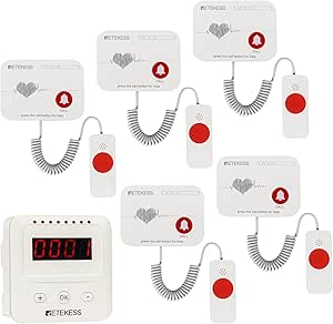 Amazon.com: Retekess TH106 Elderly Monitoring System, Life Alert ...