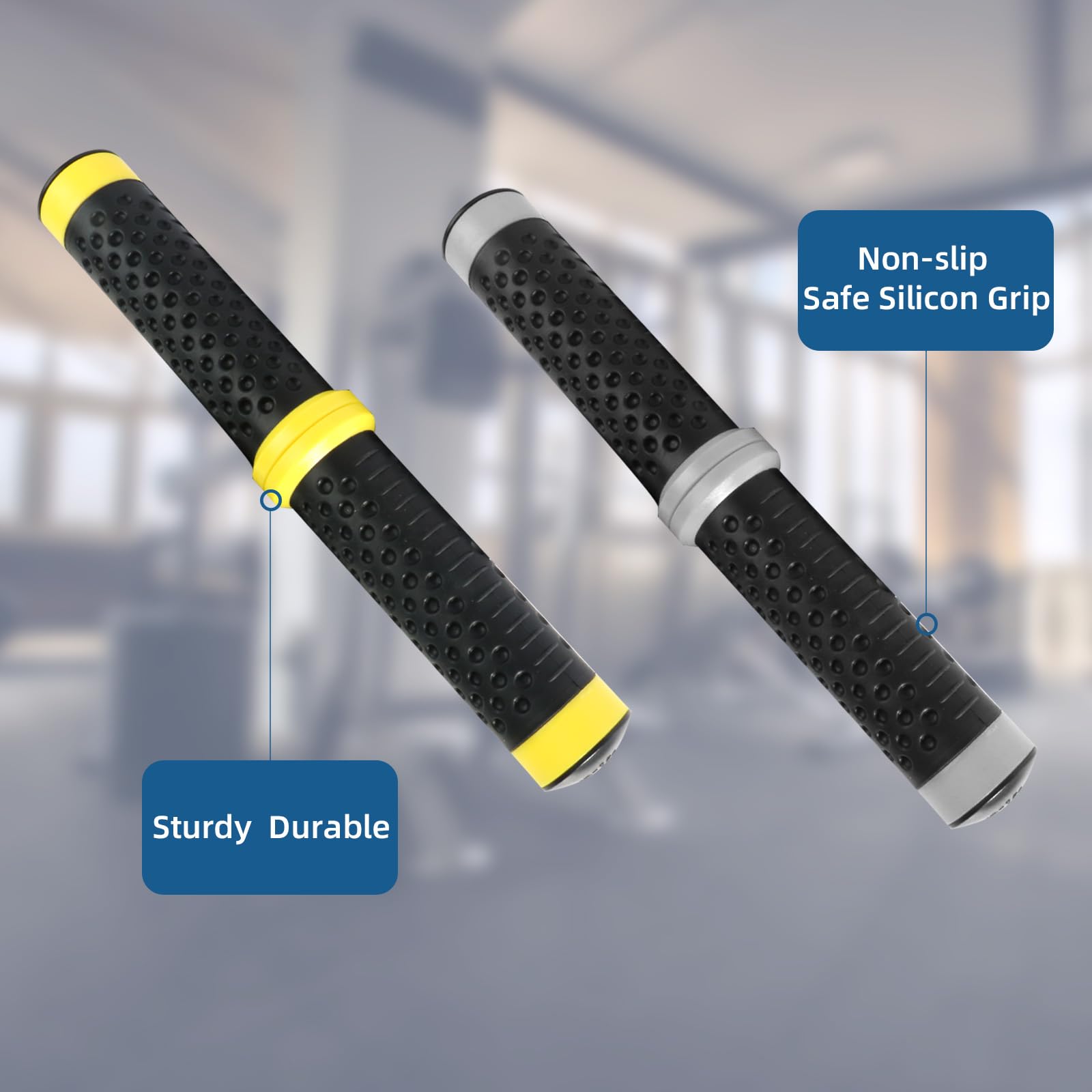 Snapklik.com : Twist Grip For Resistance Bar: Resistance Bar For ...