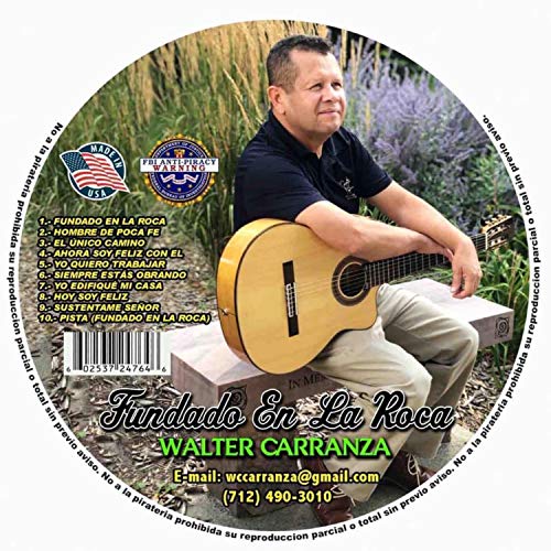 Fundado en la Roca de Walter Carranza en Amazon Music Unlimited