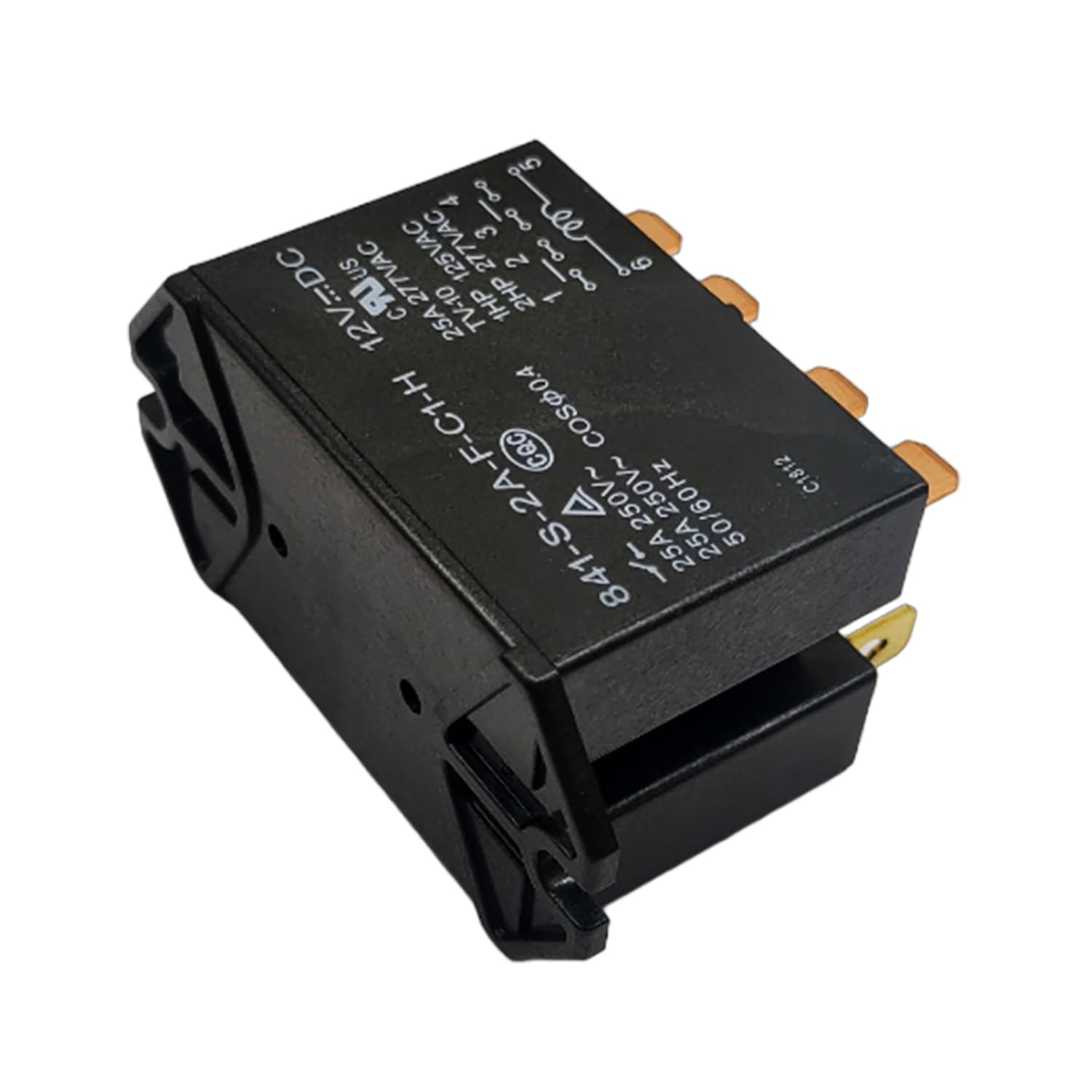 Snapklik.com : Multi-Purpose Automotive Relay 841-S-2A-F-C1-H 12VDC ...