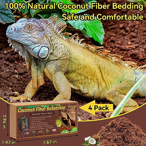 Snapklik.com : Legigo 4 Pack Compressed Coconut Fiber Substrate - 100% ...