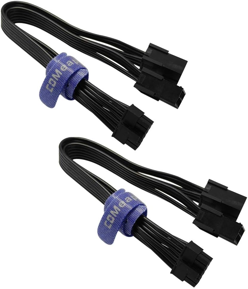 Amazon.com: CORSAIR 12-Pin Sleeved GPU Power Supply Cable for 3060 ...