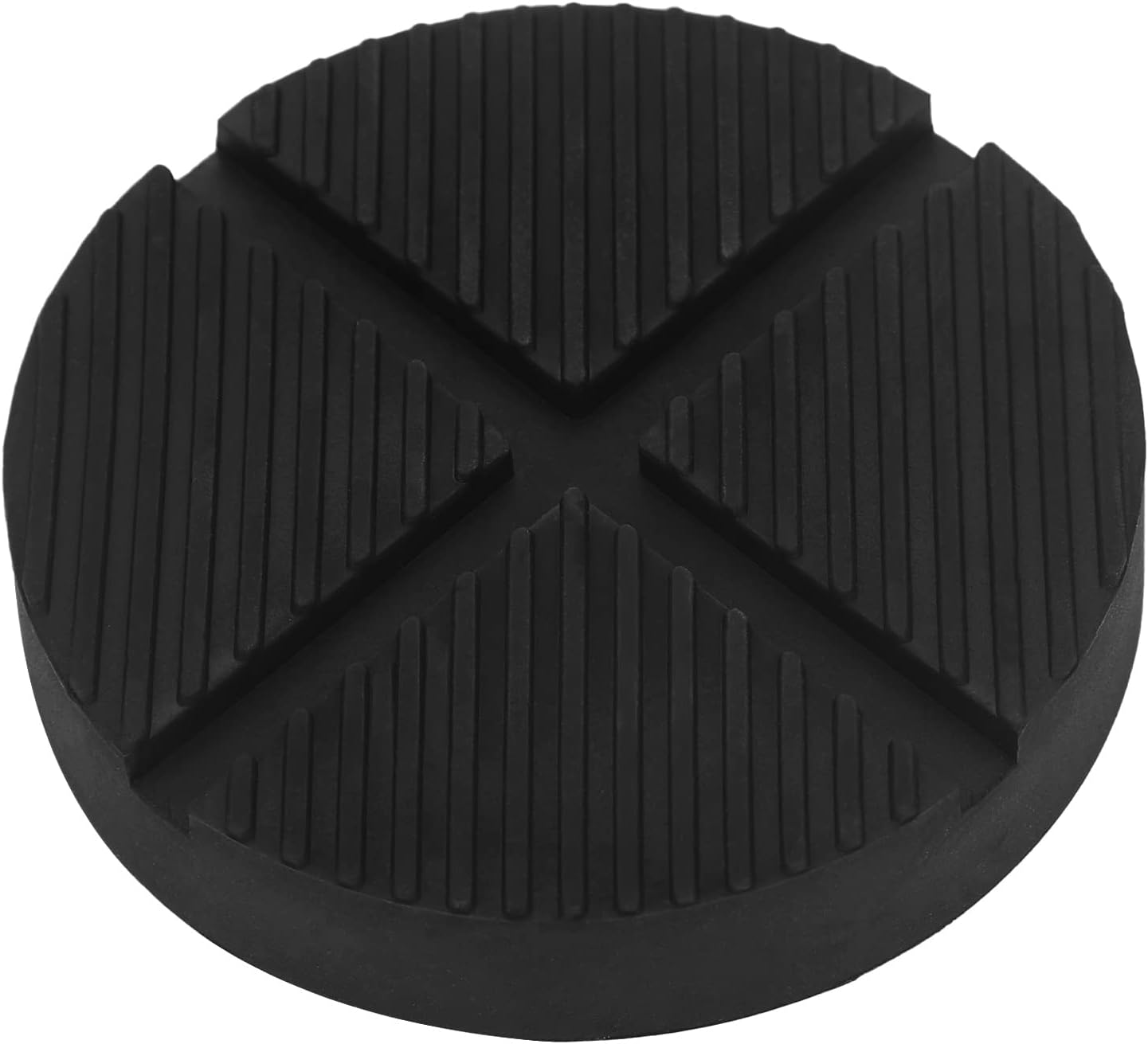 Amazon.com: Universal Floor Jack Rubber Pad - Universal Cross Groove ...