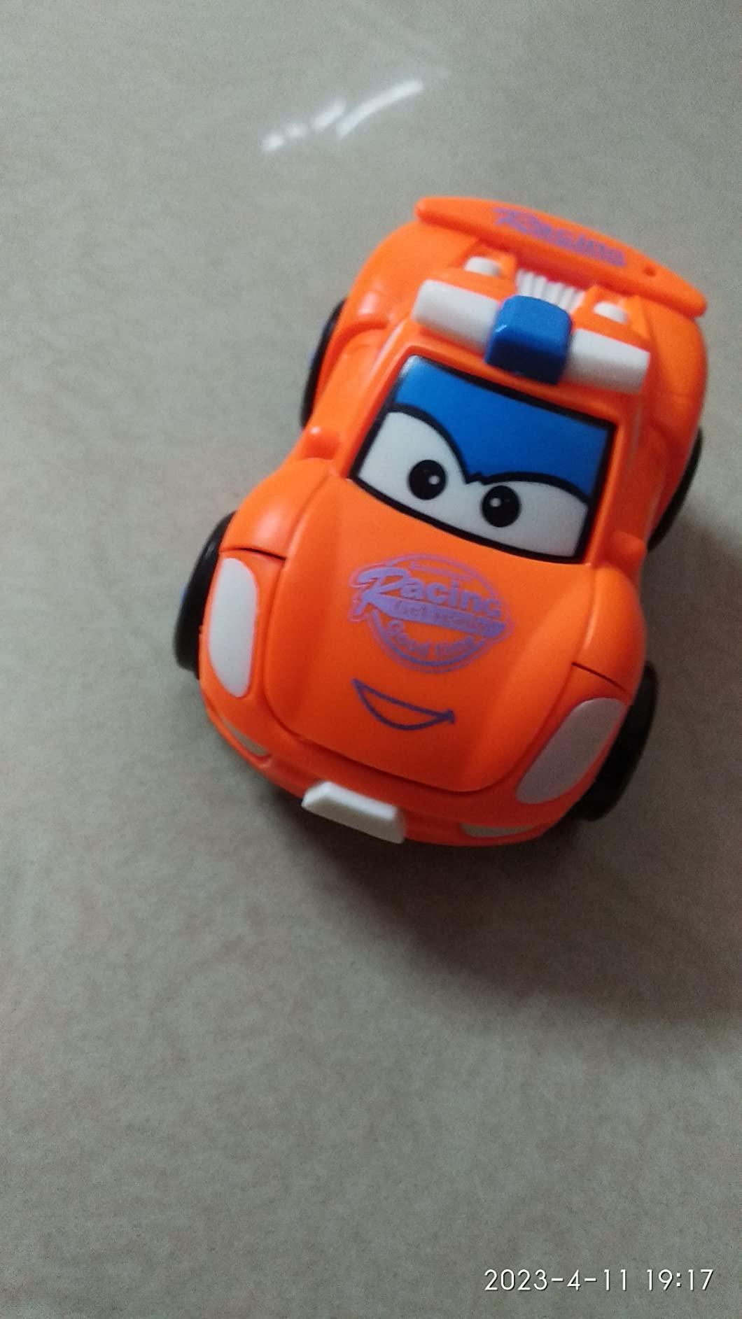 Buy Cable World® Unbreakable Robot car Revolving Racing Car, Car for ...