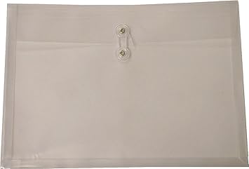 Amazon.com : Filexec Poly Envelope, Legal Size, Side Load, Button ...