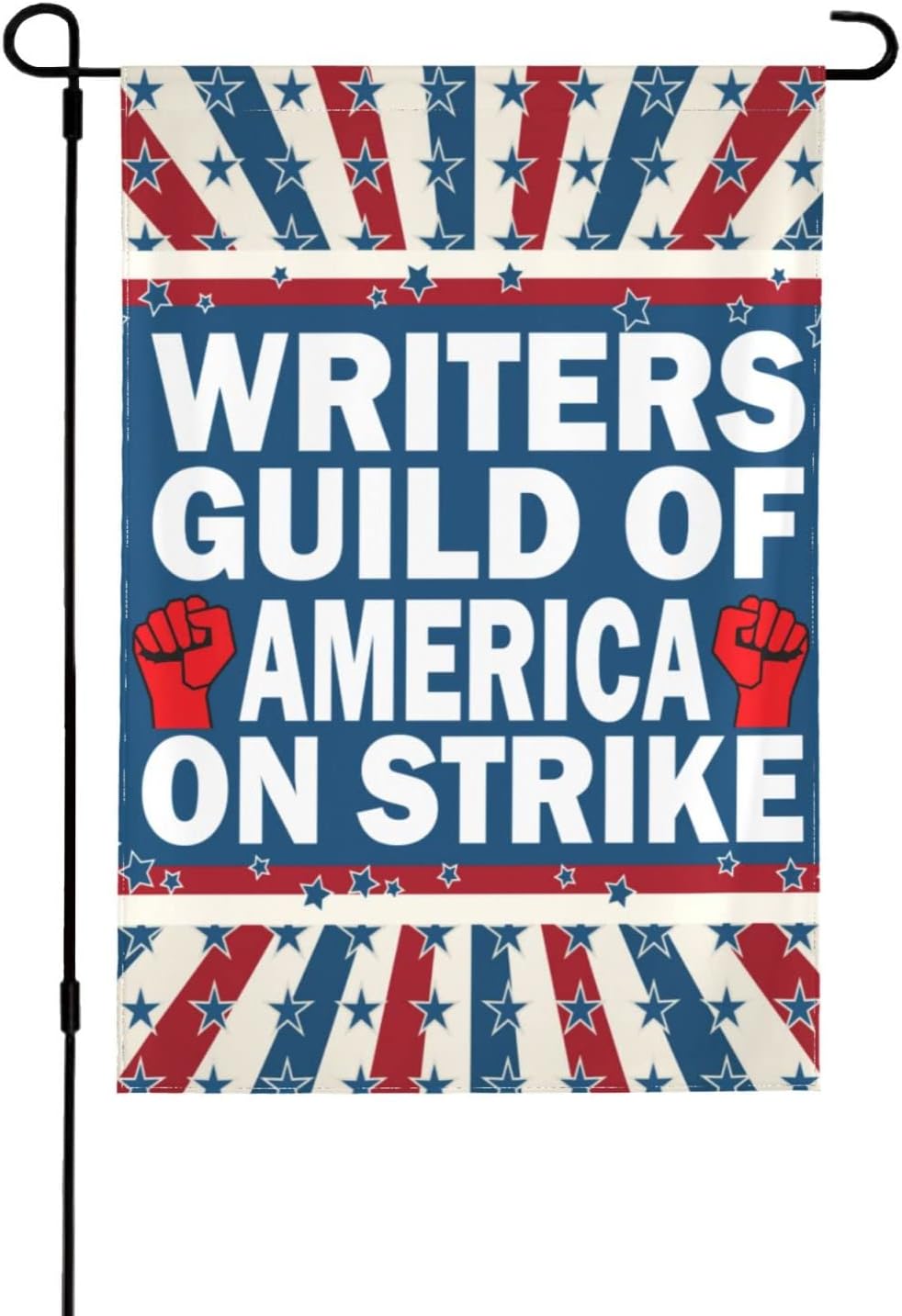 Amazon.com : Writers Guild Of America On Strike Garden Flags 12.5X18 ...