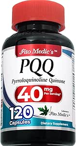 Amazon.com: FITO MEDIC'S Lab | pqq |120 capsules |40 mg | pqq supplement| pqq supplement 40 mg ...