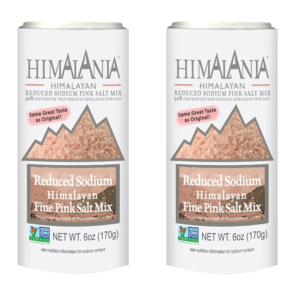 Amazon.com : Natierra Himalania Reduced Sodium Himalayan Fine Pink Salt ...