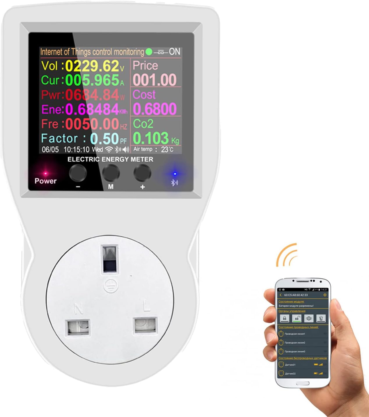 P3 P4400 Kill A Watt Electricity Usage Monitor : Amazon.co.uk ...