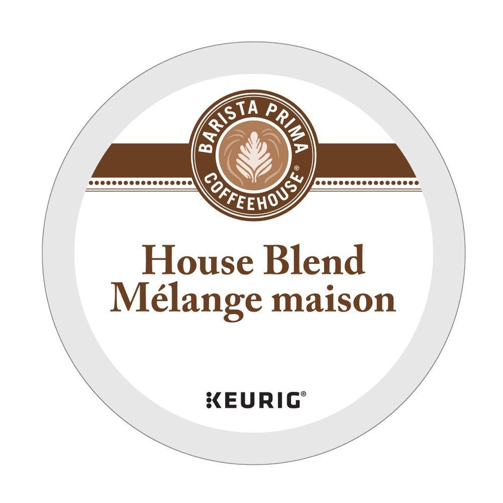 Amazon.com: Barista Prima Coffeehouse HOUSE BLEND 4 Pack of 24 K-Cups ...