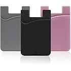 Amazon.com: SHANSHUI Phone Wallet - Stick on Wallet, 5 Pack Premium Silicone Phone Wallet Stick ...