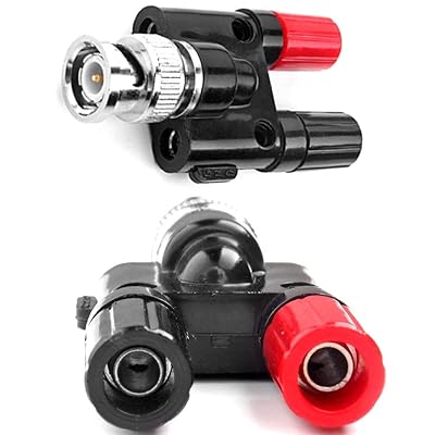 BNC Female to Dual 4mm Banana Binding Post Adapter Philippines | Ubuy
