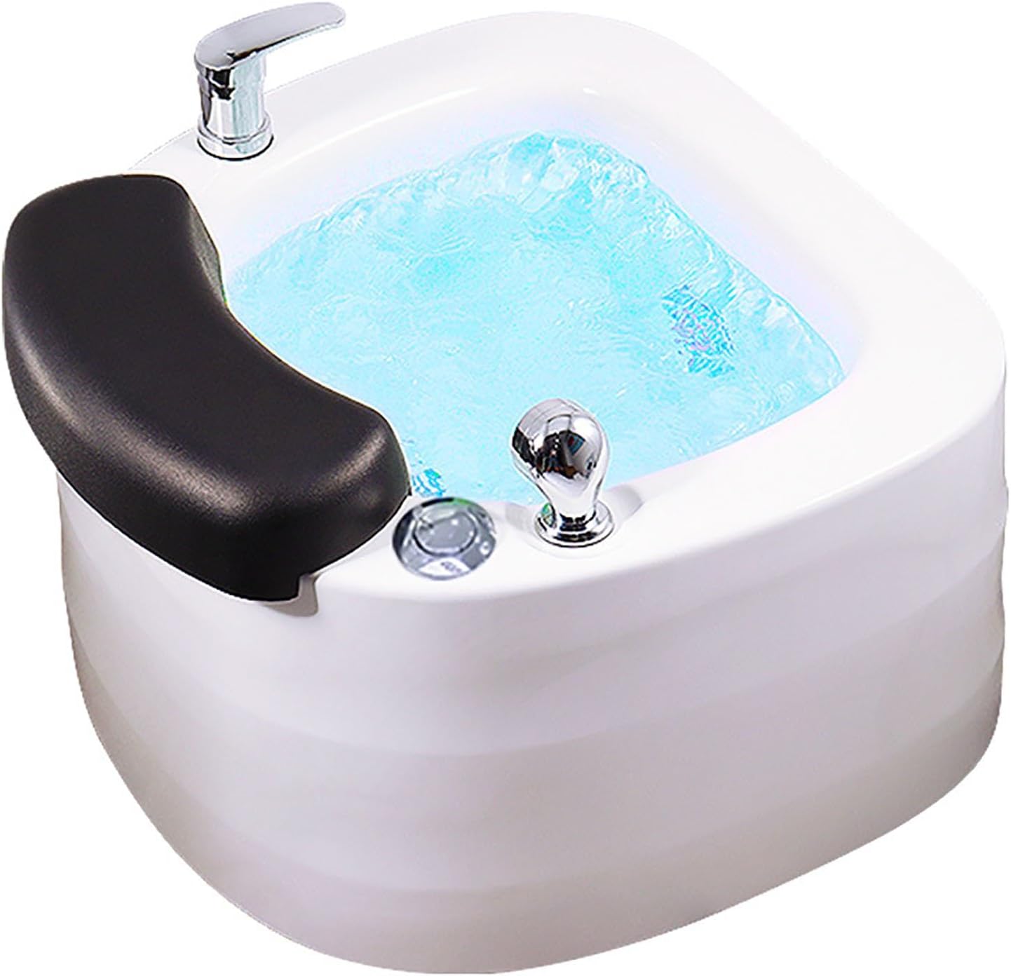 Amazon.com: HPIRFYE Semi-Circular Foot Bath Massage Foot Bath Colorful ...