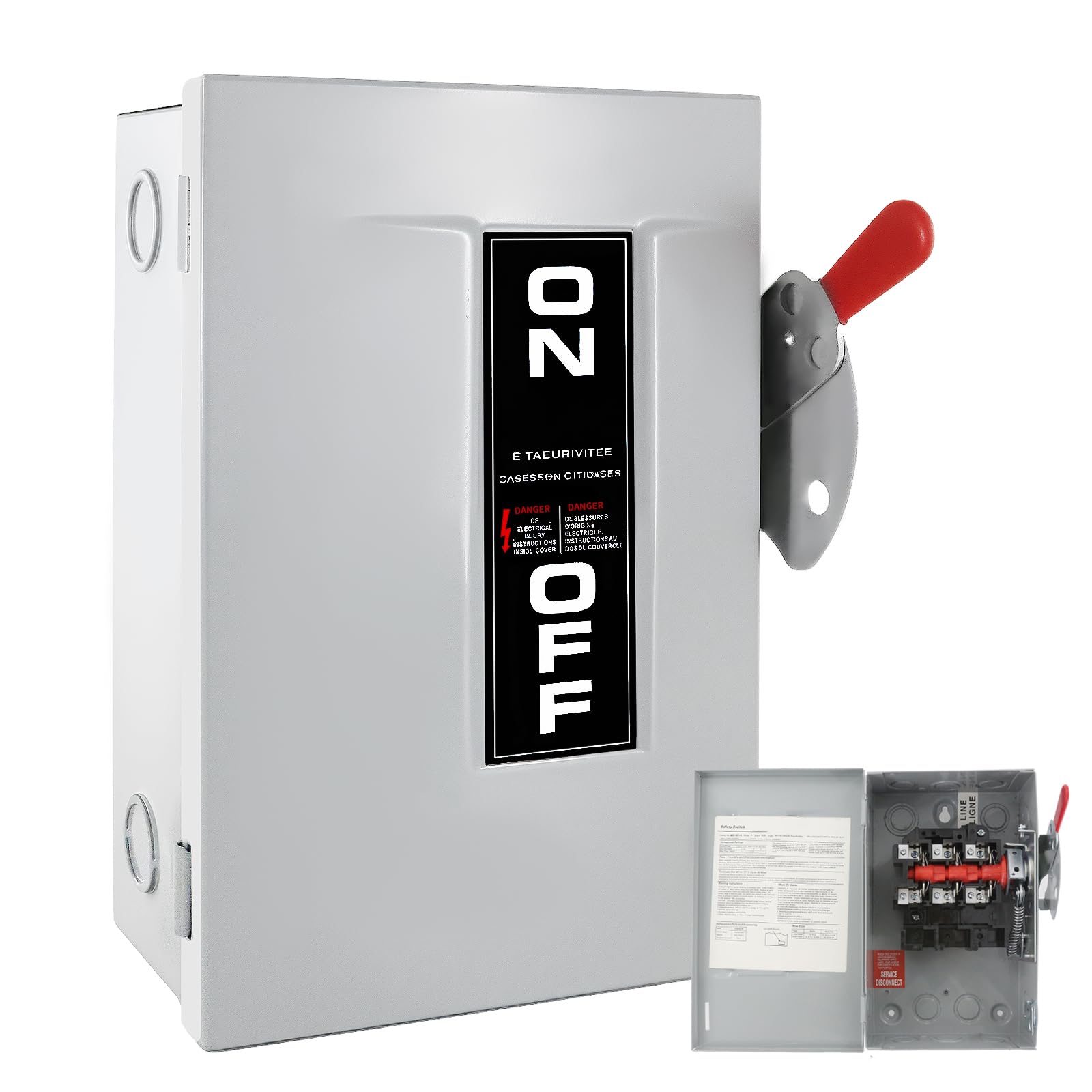 Lockable Disconnect Switch Leviton EDSR 23 30 Amp Non Fused